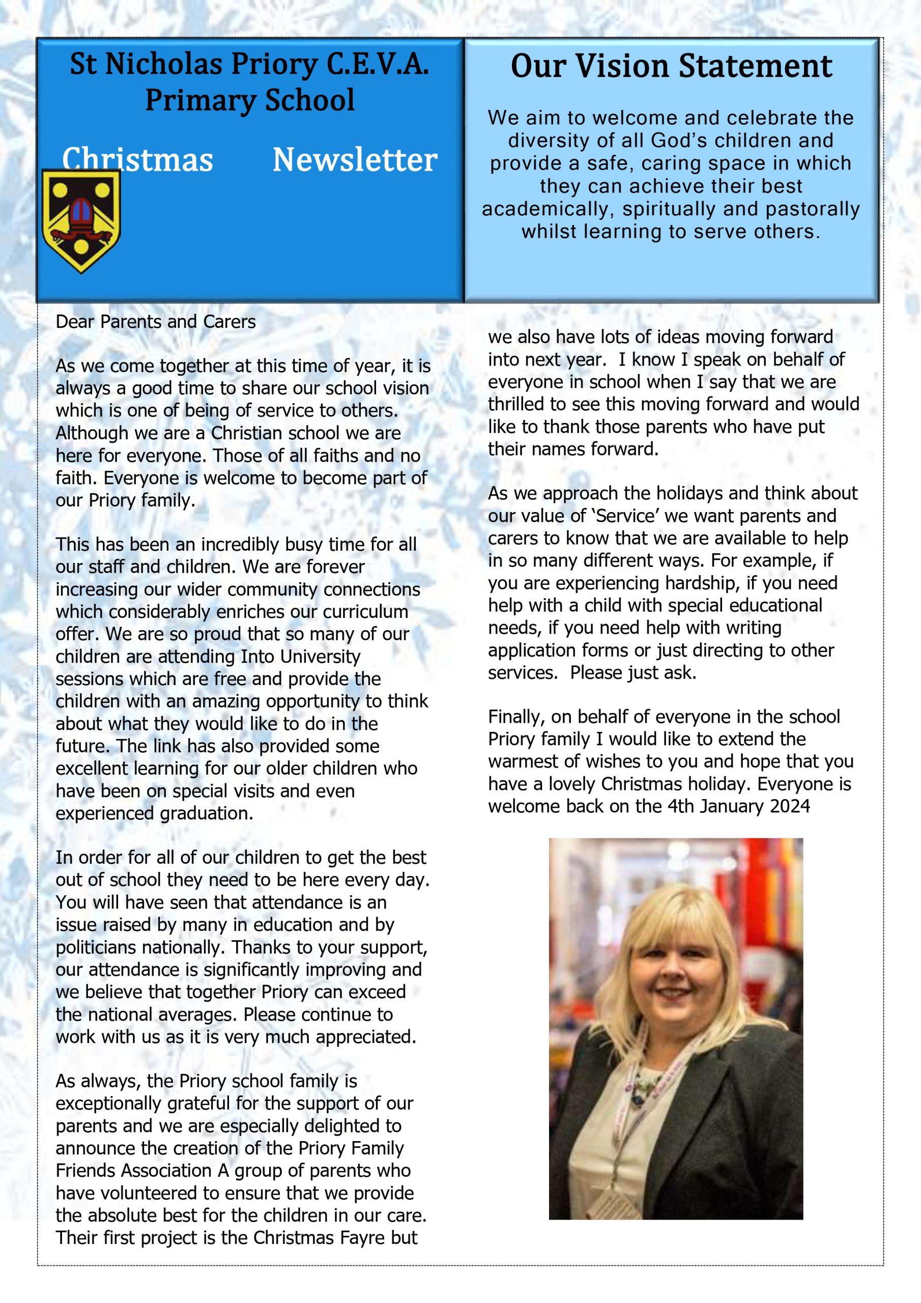 St Nicholas Priory – Website